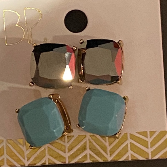 bp | Jewelry | Nwt Bp Stud Earrings Set Of 2 | Poshmark